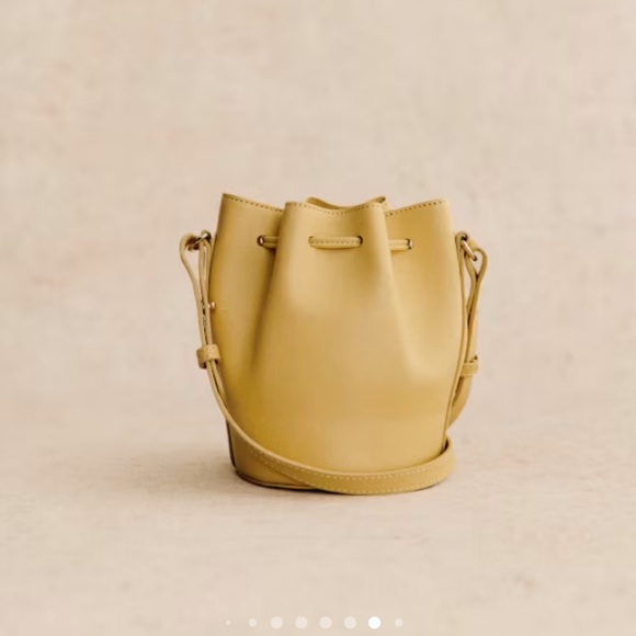 Sezane | Bags | Nwt Sezane Farrow Micro Bag In Smooth Buttercup | Poshmark